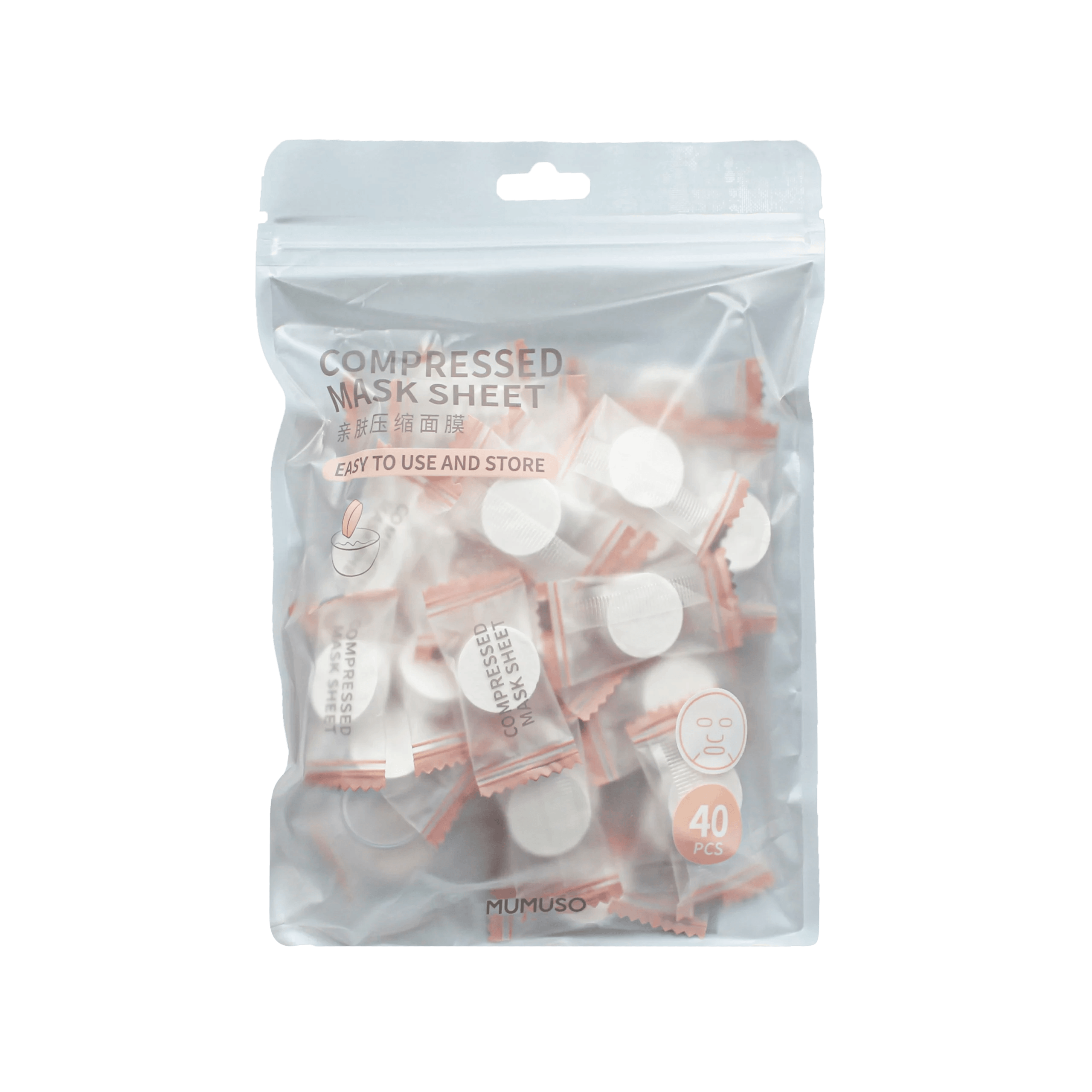 COMPRESSED MASK SHEET (40 CT) – Mumuso Jordan